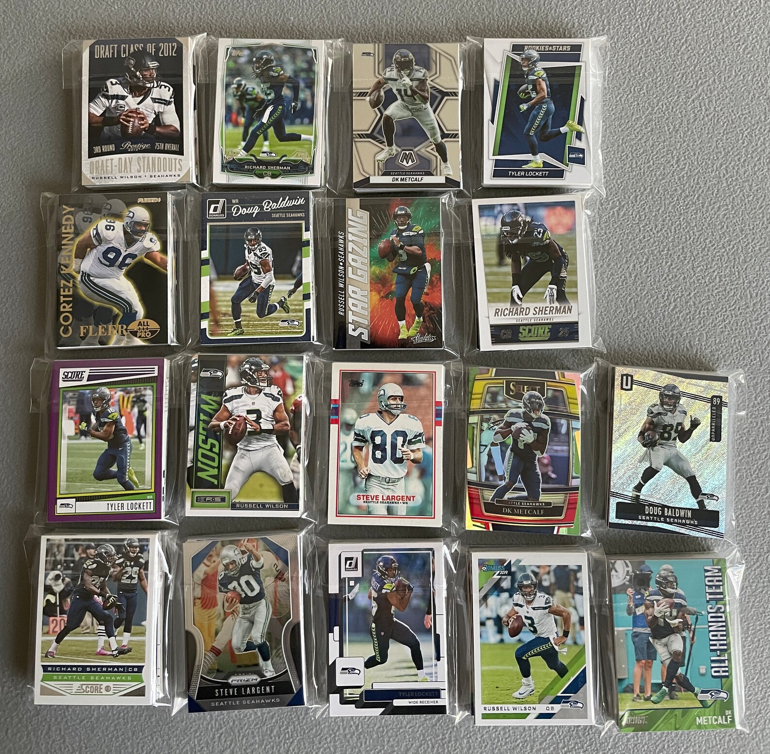Seattle Seahawks Football Cards Grab Bag of 30 Cards From - Etsy