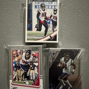 Houston Texans Football Cards Grab Bag of 30 Cards From the - Etsy