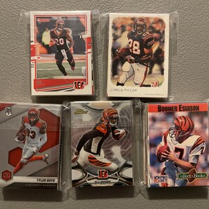 Cincinnati Bengals Football Cards Grab Bag of 30 Cards From - Etsy