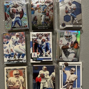 Houston Oilers Football Cards - Grab Bag of 30 Cards From 1980s-today ...
