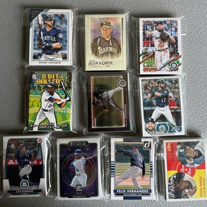 Seattle Mariners Baseball Cards Grab Bag of 30 Cards From - Etsy