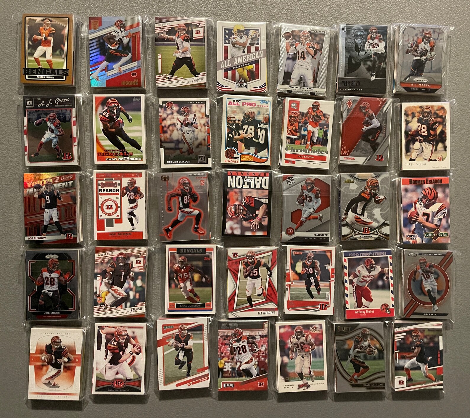 Cincinnati Bengals Football Cards Grab Bag of 30 Cards From - Etsy