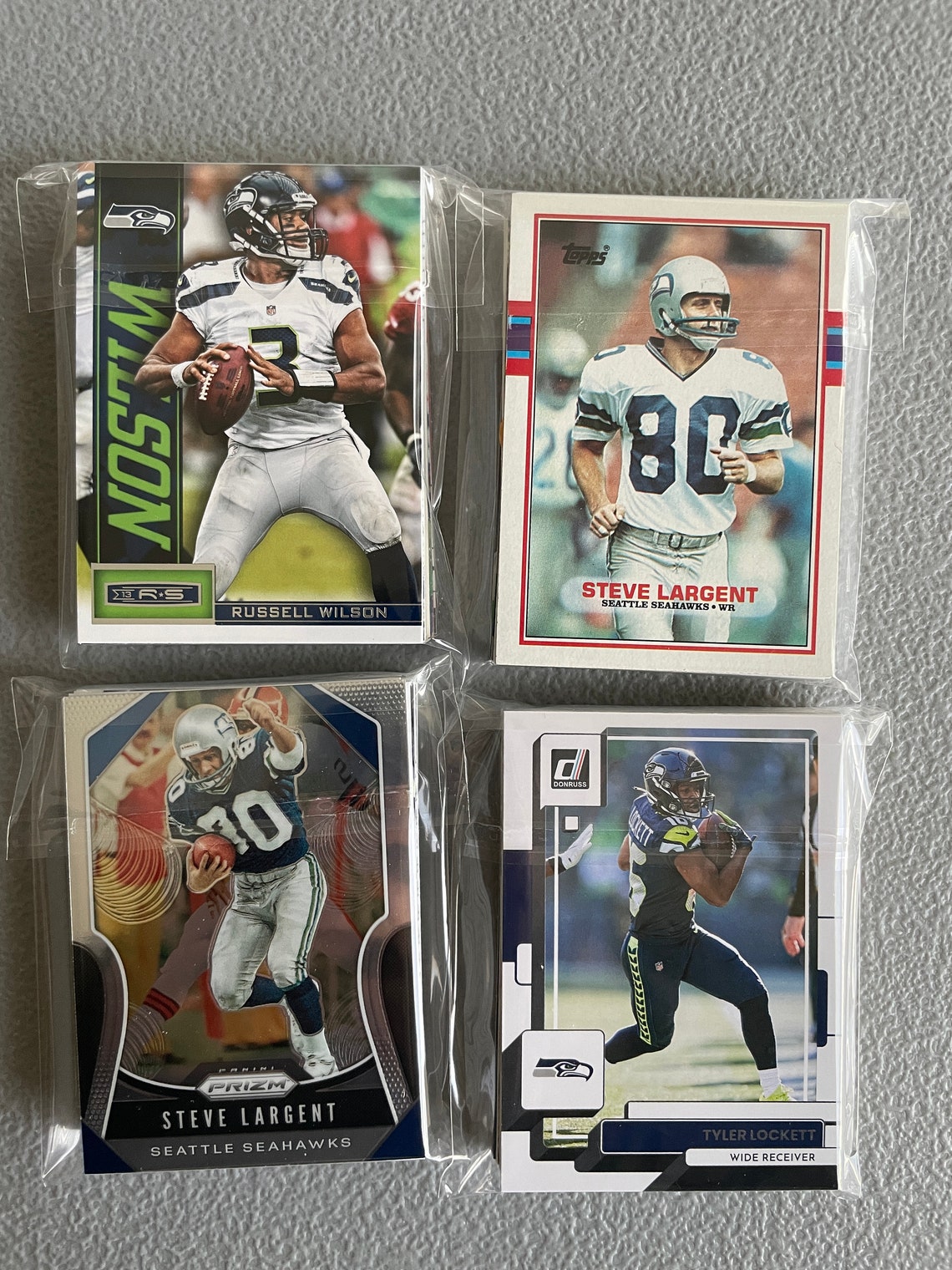 Seattle Seahawks Football Cards Grab Bag of 30 Cards From - Etsy
