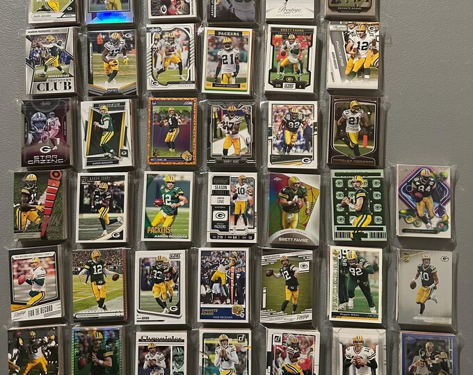 Green Bay Packers Football Cards - Grab Bag of 30 Cards From 1980s ...