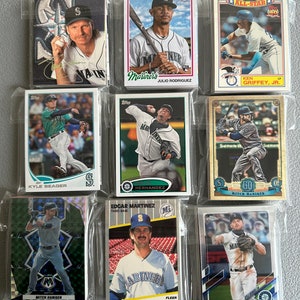 Seattle Mariners Baseball Cards Grab Bag of 30 Cards From - Etsy