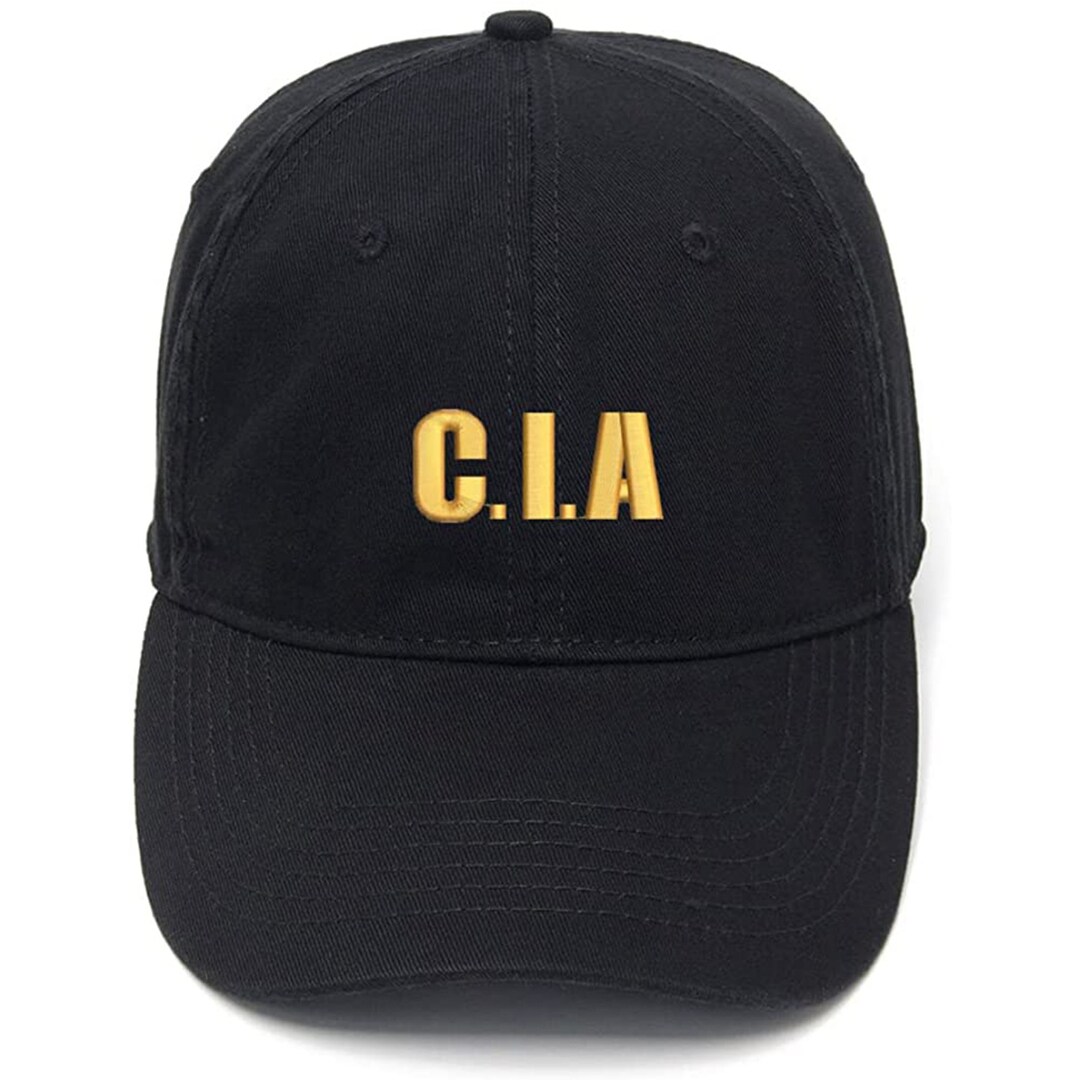 Embroidery Hat Cotton Embroidered Men's Casual Baseball Cap for CIA ...