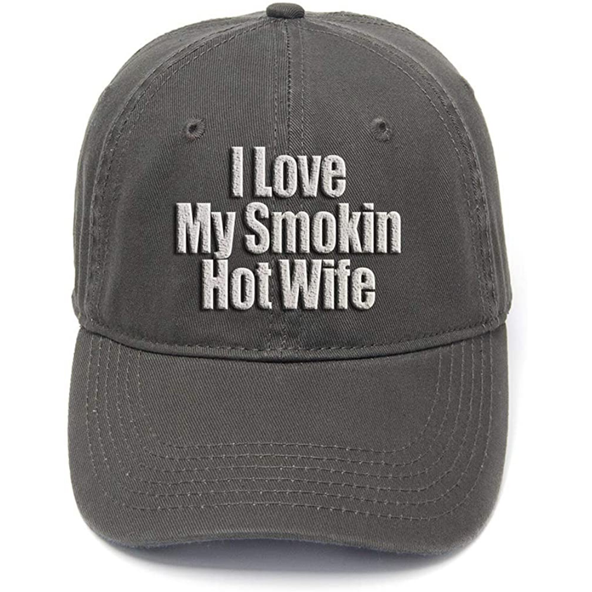 I Love My Smokin Hot Wife Flock Printing Washed Cotton - Etsy UK