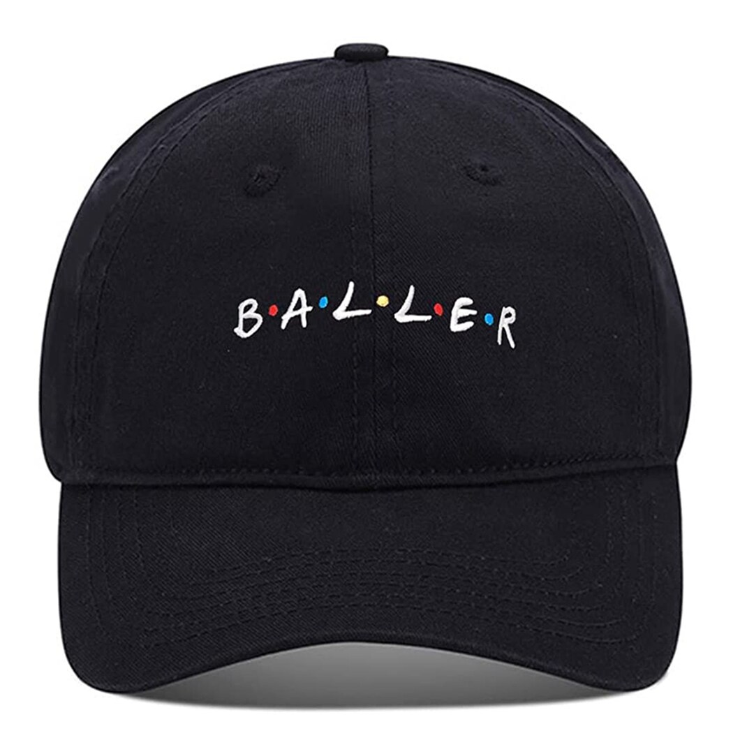 Men Baseball Cap Baller Embroidery Hat Embroidered Adjustable Hats ...