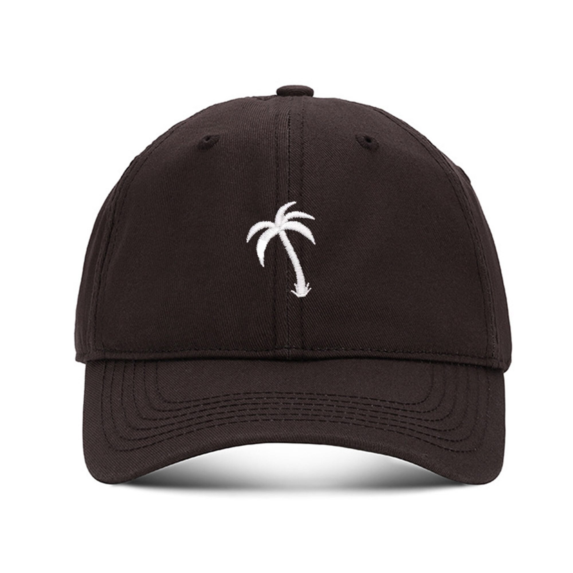 Palm Tree Unisex Embroidery Baseball Cap Washed Cotton - Etsy
