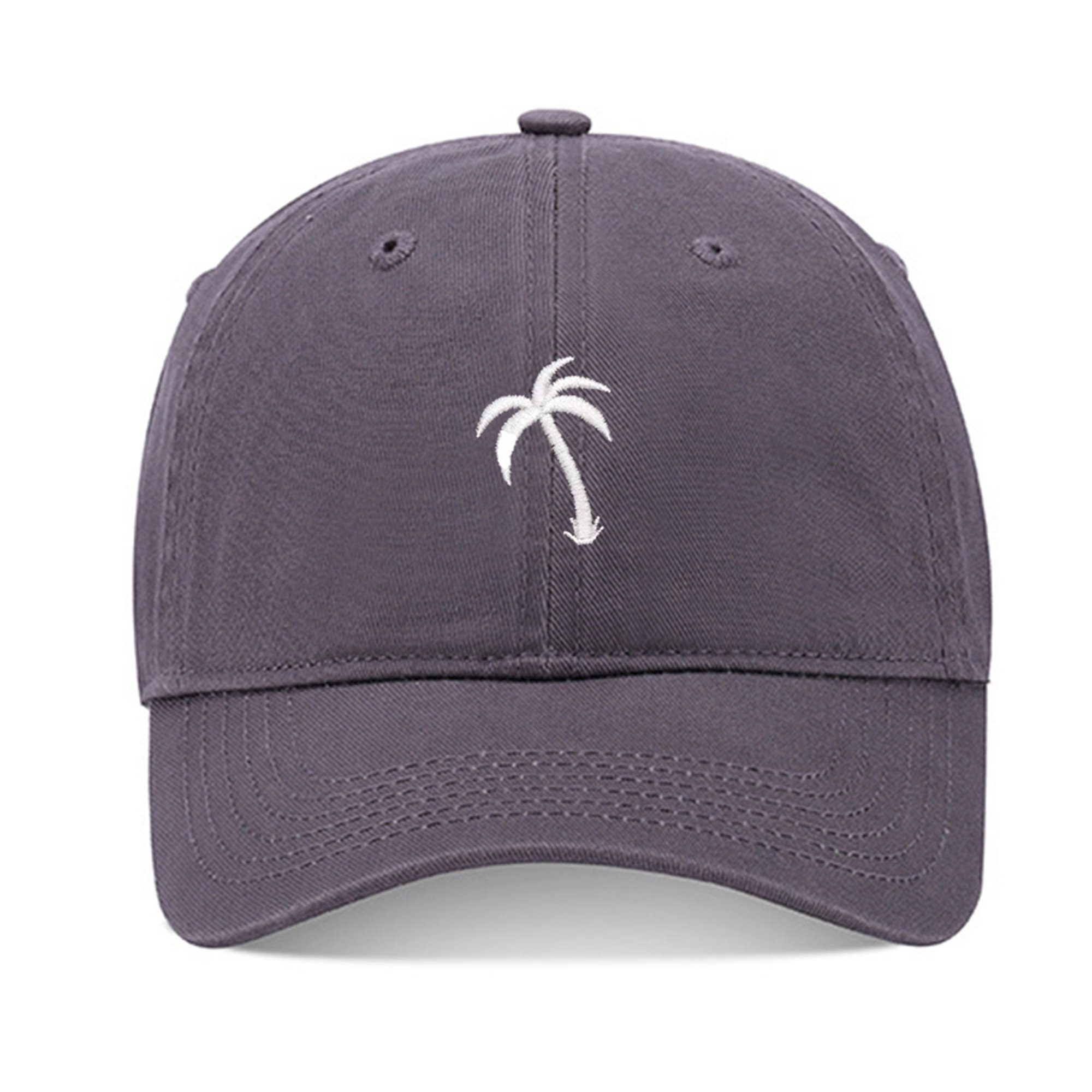 Palm Tree Unisex Embroidery Baseball Cap Washed Cotton - Etsy
