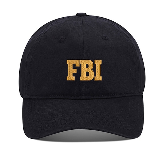 FBI Federal Bureau of Investigation Unisex Embroidery Baseball - Etsy