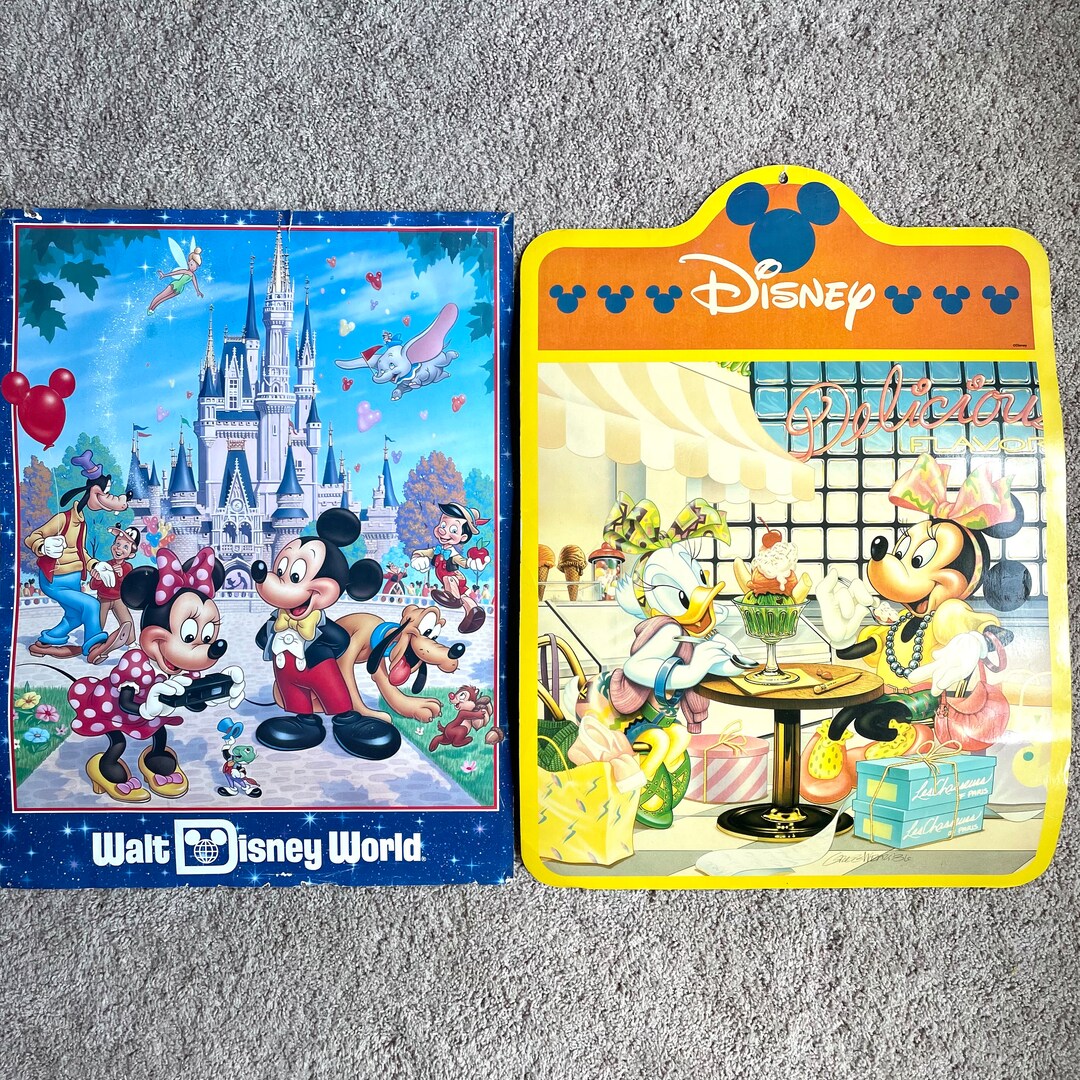 Vintage Disney Posters - Etsy