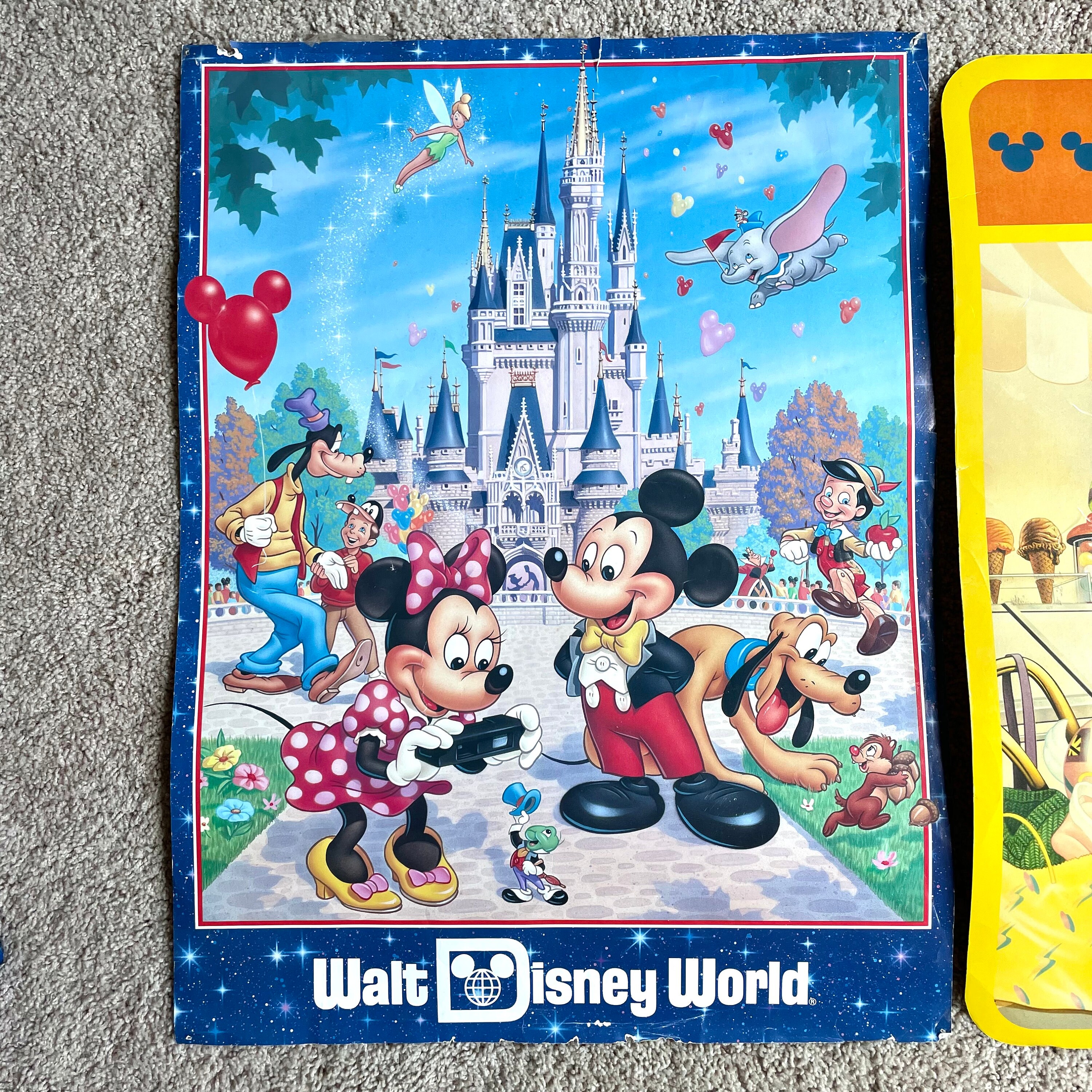 Vintage Disney Posters - Etsy