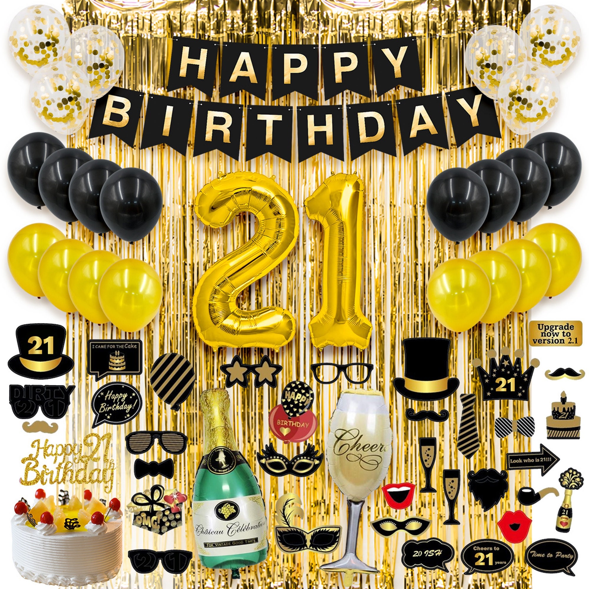 21St Birthday Decoration Ideas Black And Gold 21st Birthday Simple 21St Birthday Decoration Ideas Black And Gold 21st Birthday Simple