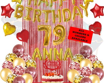 79th Birthday Decor - Etsy