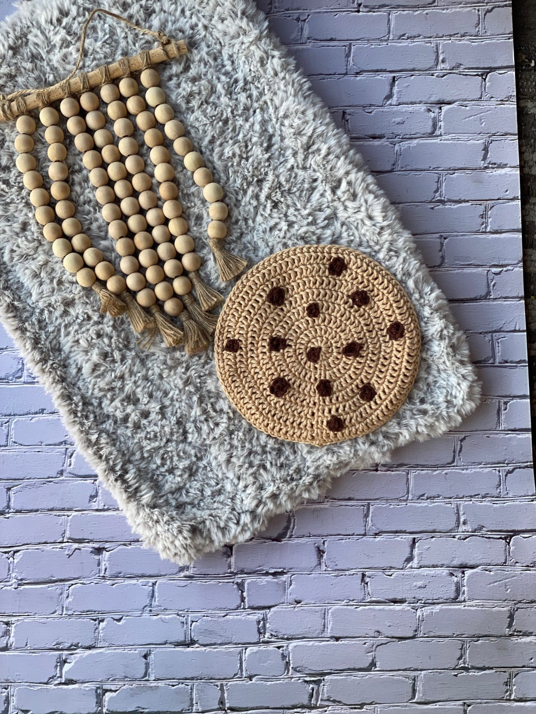 Chocolate Chip Cookie Inspired, Chocolate Chunk Hot Pad, Hot Pad, Food ...