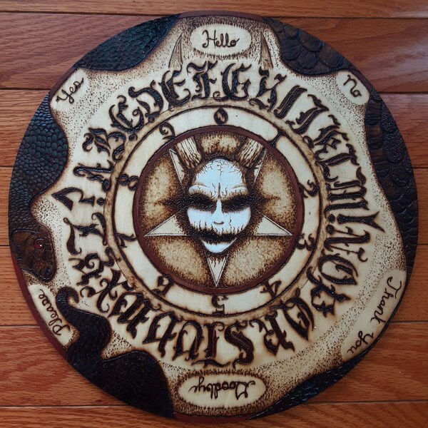 Demon Ouija Board - Etsy