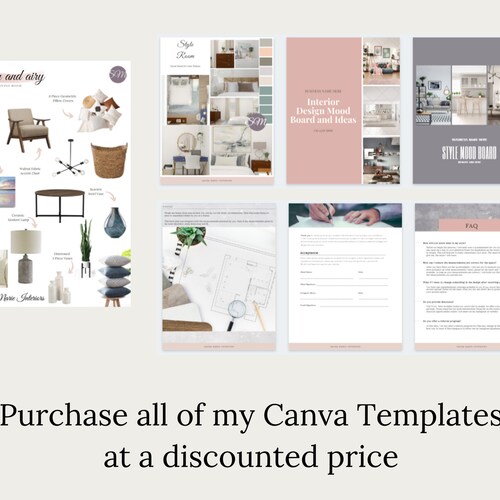 Interior Design Business Starter Pack - Etsy