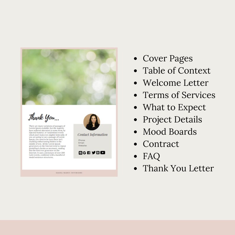New Client Project Proposal Canva Template - Etsy