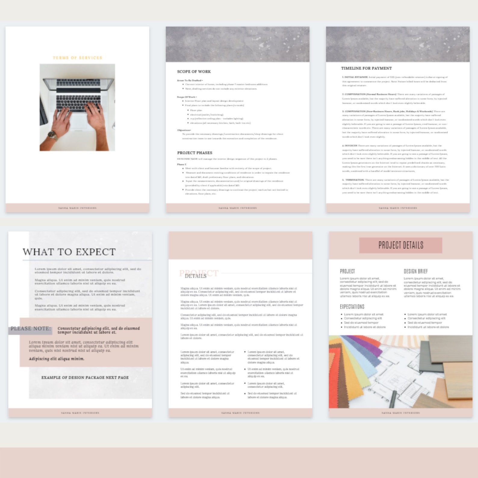 New Client Project Proposal Canva Template - Etsy