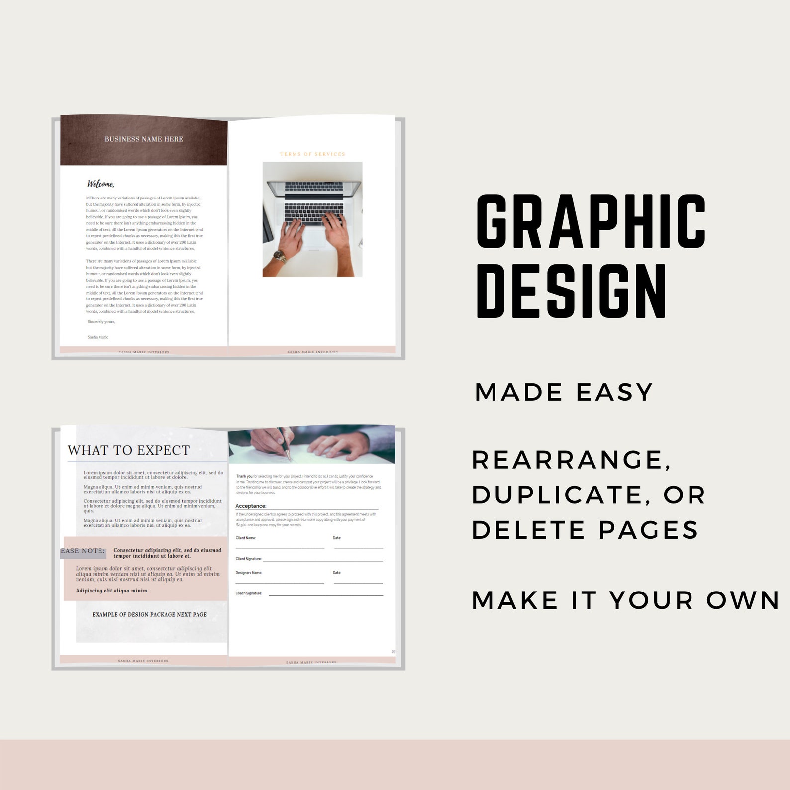 New Client Project Proposal Canva Template - Etsy