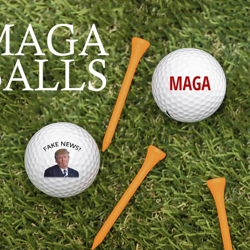 Trump Golf Balls - Etsy
