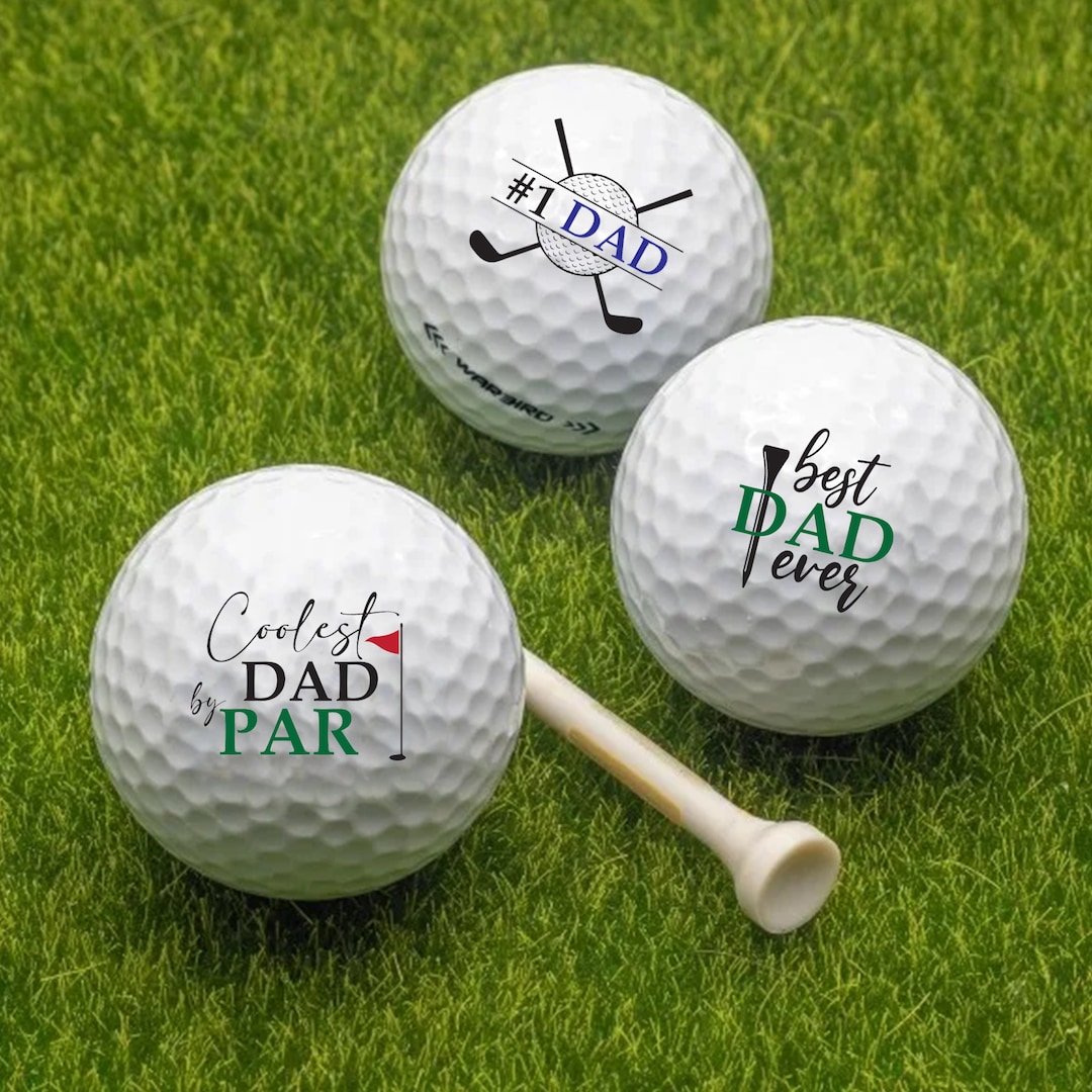 Golfball Sets for Men (comes in Sets of 3, 6, 9, and 12) - Etsy