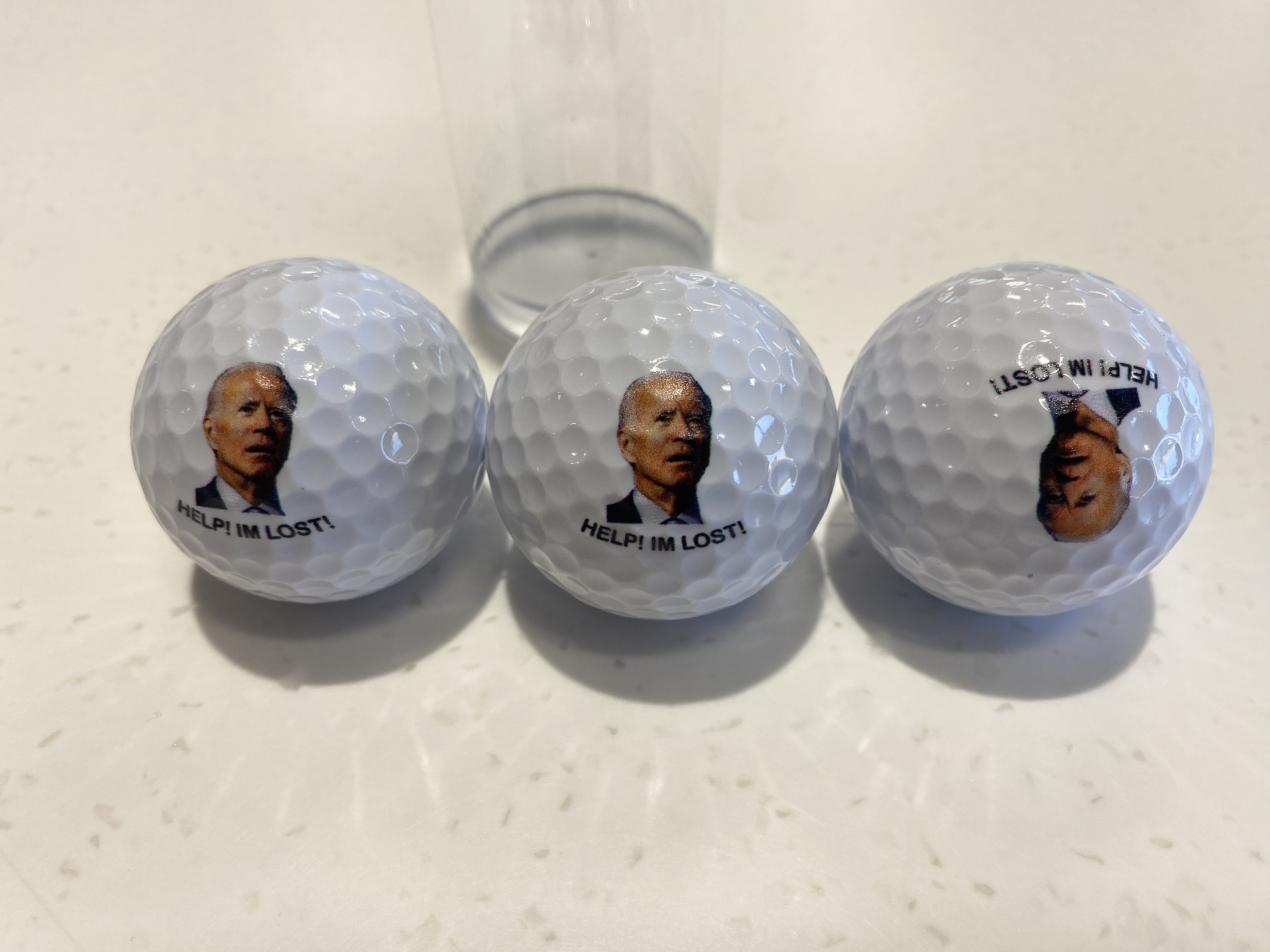 Funny Biden Golf Ball Set - Etsy