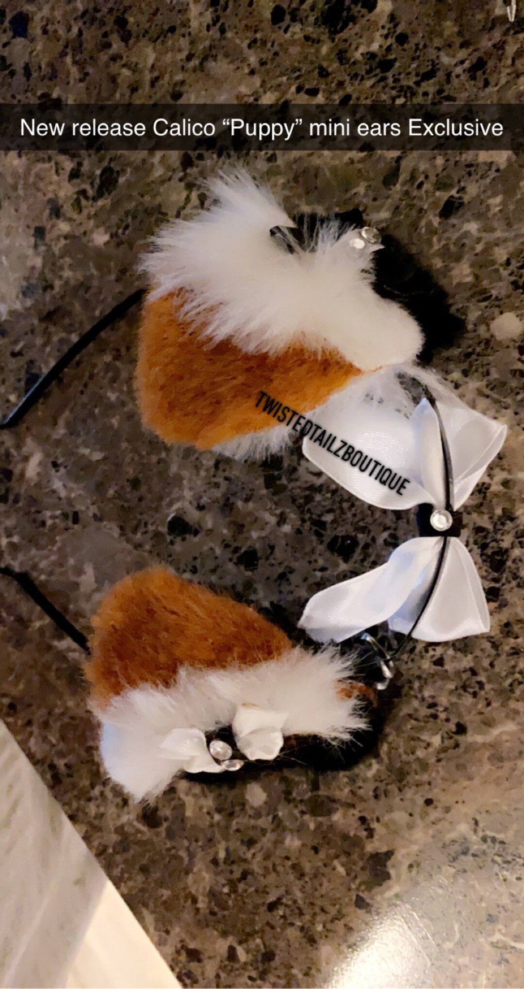 Nueva versión Calico "Puppy" mini orejas/Venta RÁPIDA - Etsy España