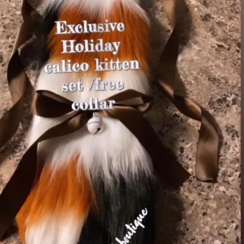 Calico Cat Tail Therian - Etsy