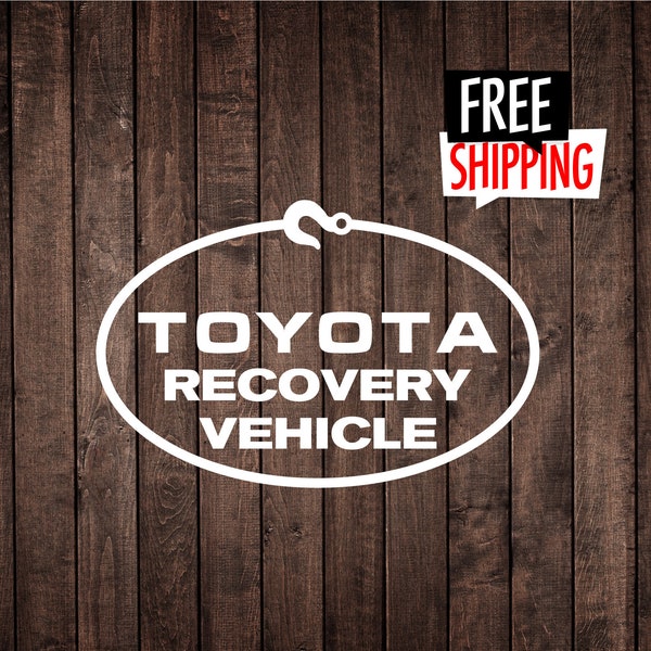 Jeep Recovery Vehicle Sticker - Etsy