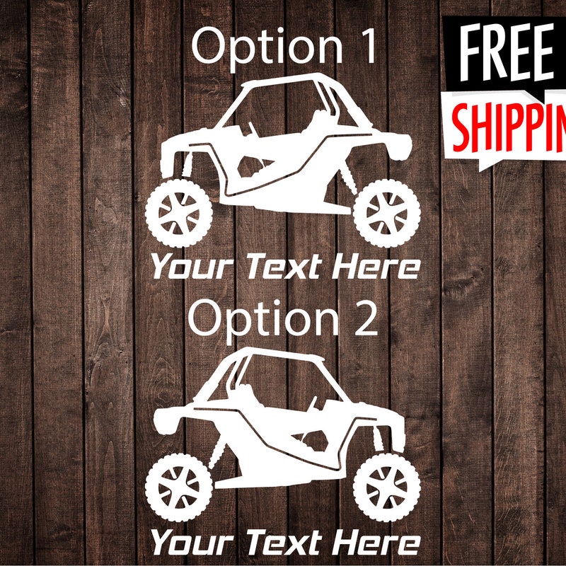 Polaris Rzr Sticker - Etsy