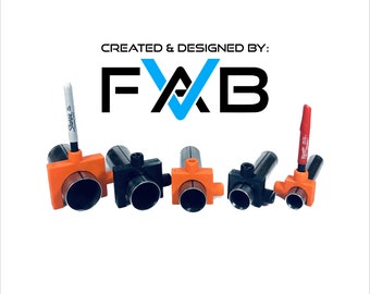 Tubing Pipe Centerline Marker Tool Sharpie - Etsy