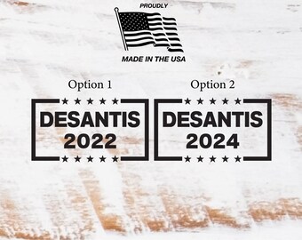 Ron Desantis 2024 Decal - Etsy