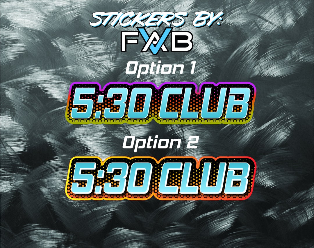5:30 Club | Peel & Stick | UTV Stickers, ATV Stickers, Dirtbike ...