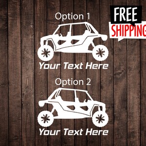 Personalized Side by Side Decal - Etsy