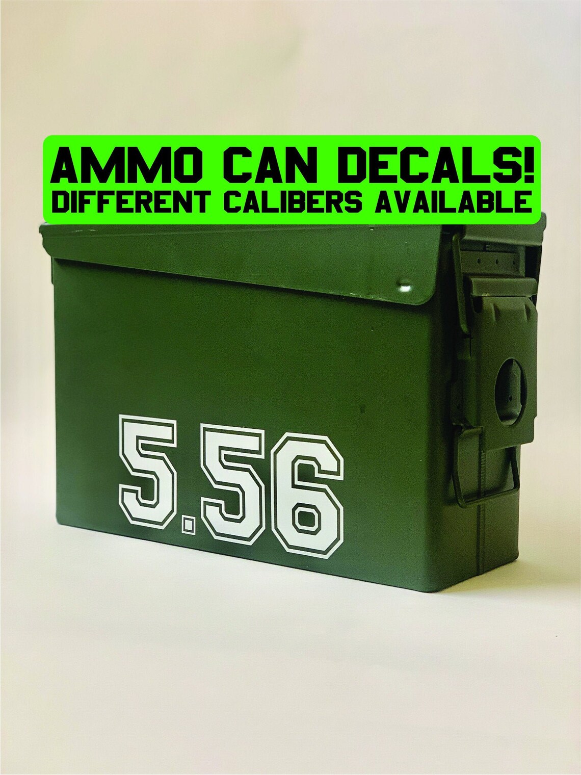 Ammo Can Decals Different Calibers Available - Etsy