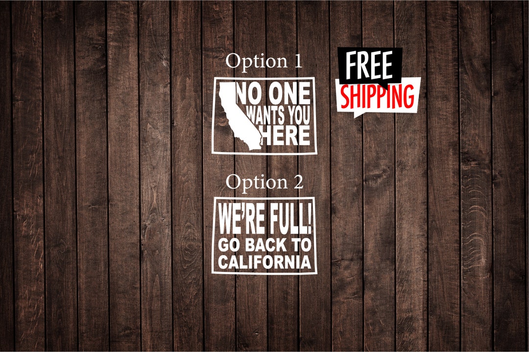 Go Back to California Colorado Decal - Etsy