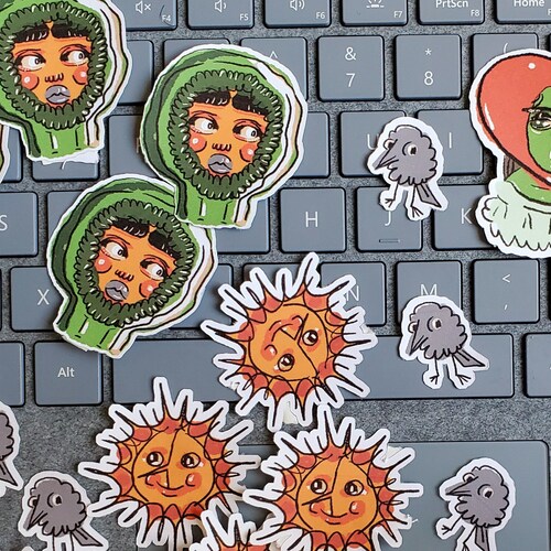 Star-girl Sticker Pack Bright Bold Stickers Decal Unique - Etsy