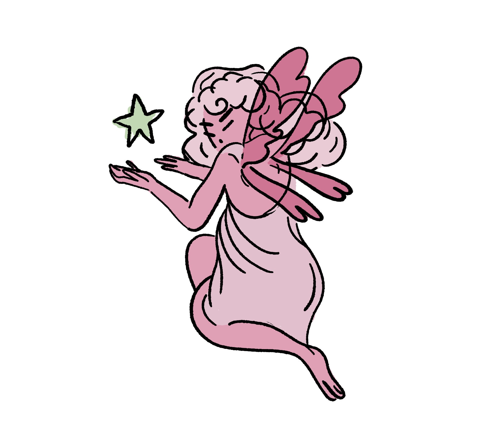 Sassy Fairy Sticker Pack, Bright, Bold Stickers, Decal, Unique ...