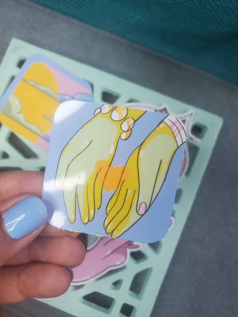 Vibrant Garden Sticker Pack Vibrant Cute Color Palette | Etsy