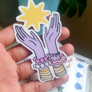 Star-girl Sticker Pack, Bright, Bold Stickers, Decal, Unique, Personal ...