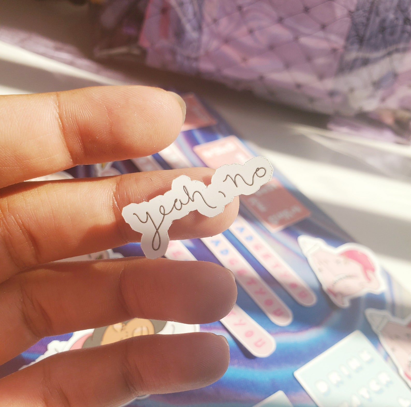 Moody and Pink Sticker Pack Small Sticker Pack Relatable - Etsy