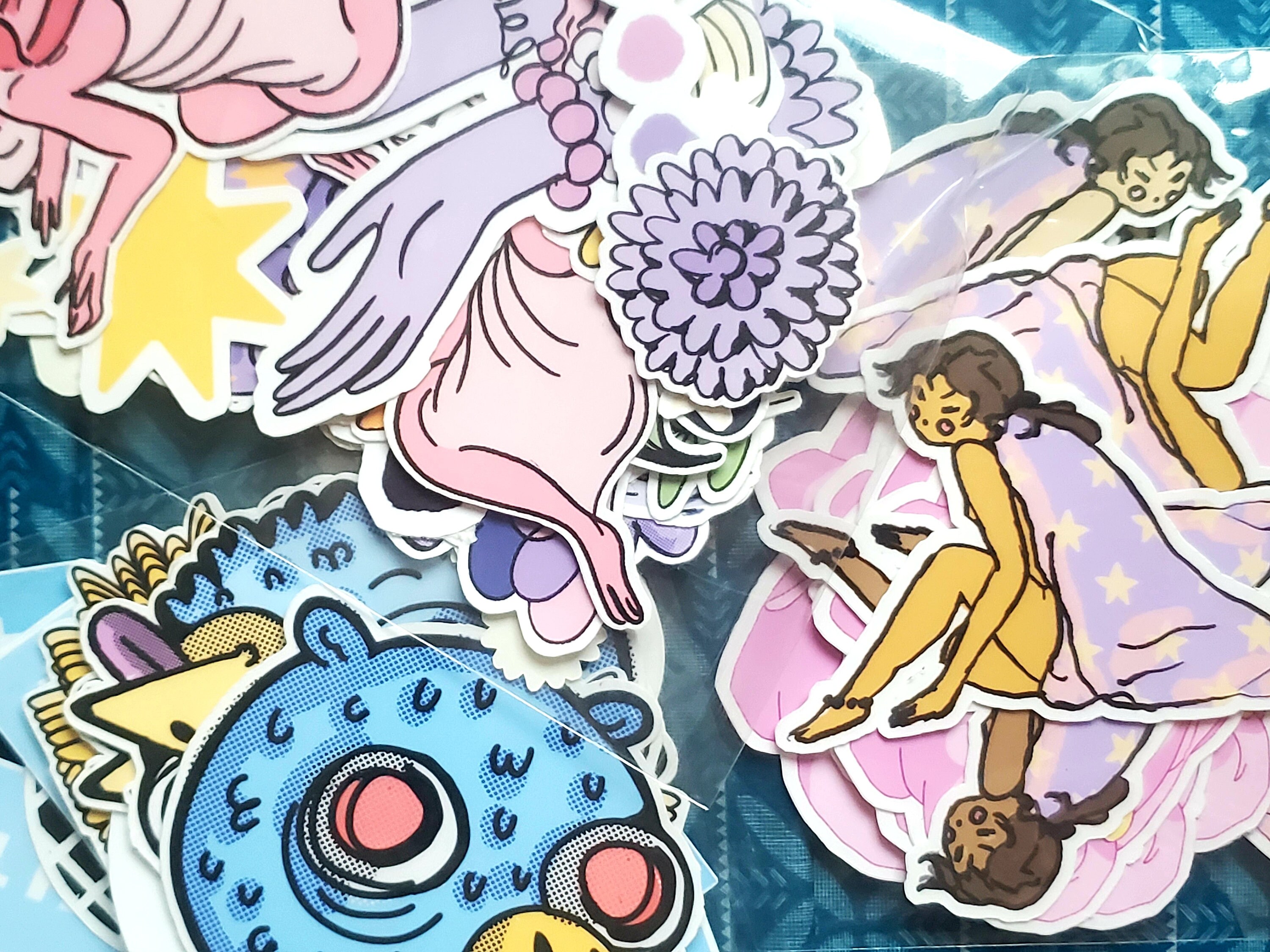 Magical Women Sticker Pack Bright Bold Stickers Decal - Etsy