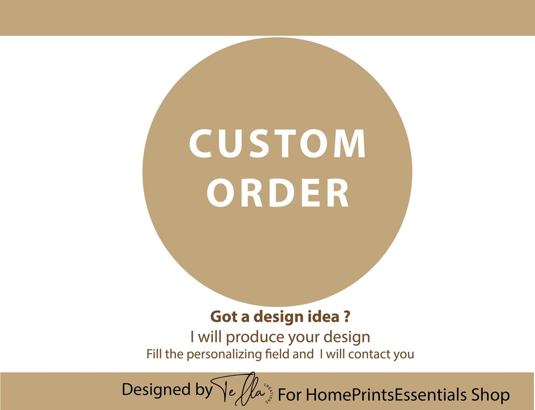 Custom Order, Graphic Design Service, Professional Graphic Design ...