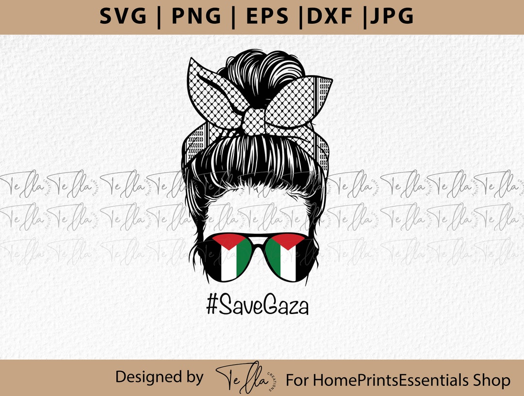 Keffiyeh Clipart girly Palestine Keffiyeh Cricut Png, Kufeya Headband ...