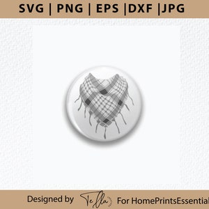 Keffiyehs Clipart Bundle |palestine Keffiyeh Cricut Png, Kufeya Scarf ...