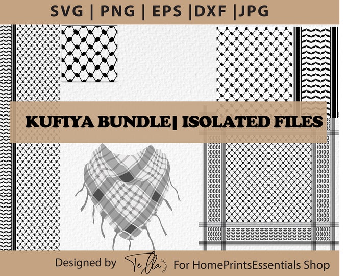 Palestinian Mug Patterns PNG and JPG Files - Etsy