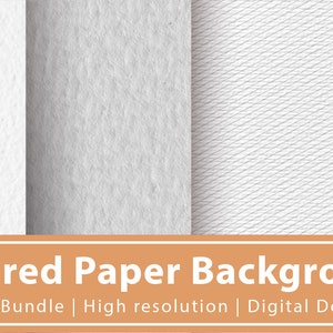 8 Classic Paper Texture, Procreate Paper Texture Bundle, Photoshop Overlay, Scrapbook, Textured ...