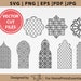Vector Islamic Arch Window or Door Bundle. Jpeg, Svg Files. Cricut ...
